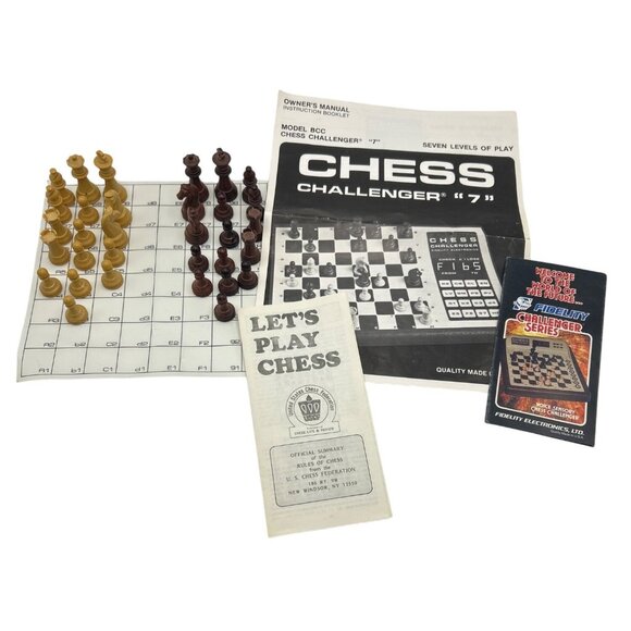 Chess Challenger | Games | Chess Challenger Model Bcc Pieces Only ...